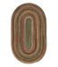 L.L.Bean Braided Wool Rug, Oval | Indoor at L.L.Bean