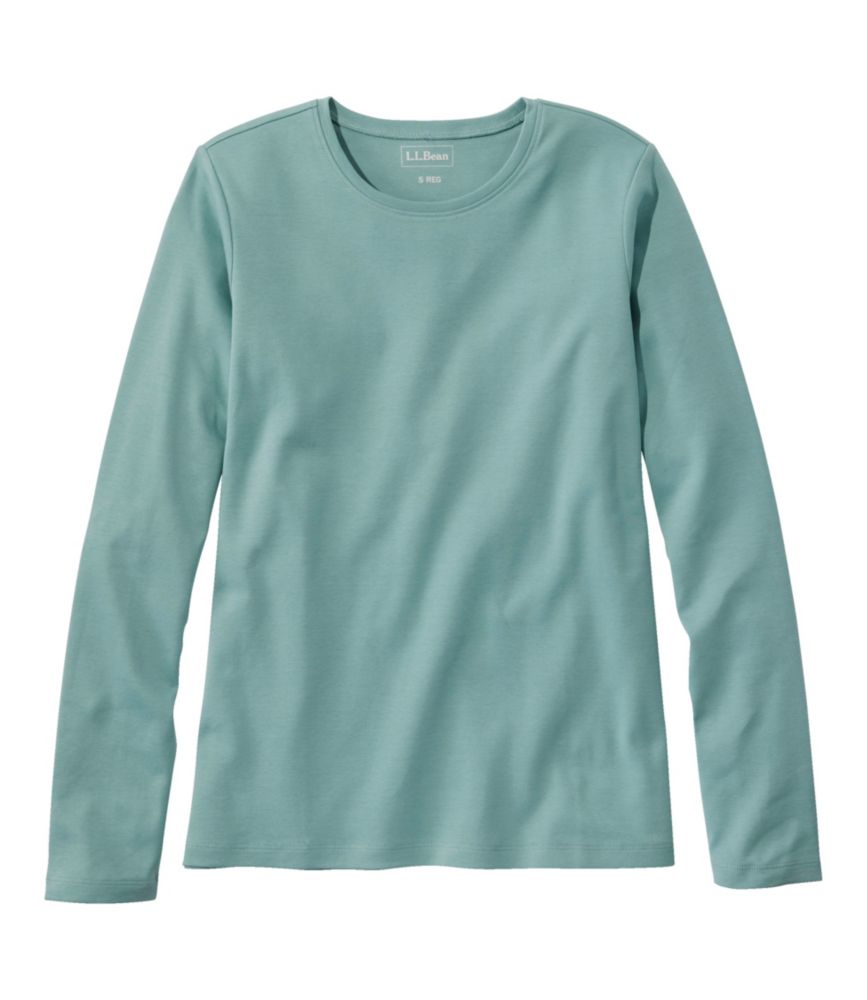 Women's L.L.Bean Tee, Long-Sleeve Crewneck | Shirts & Tops at L.L.Bean