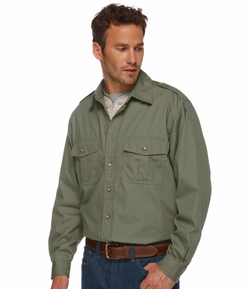 Men's Cotton Poplin Field Shirt | Hunting at L.L.Bean