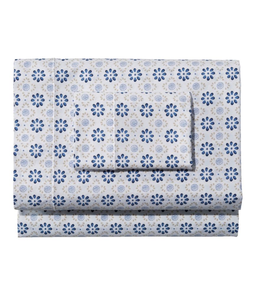 Sunwashed Percale Sheet Collection, Print | Home Goods at L.L.Bean