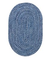 All-Weather Braided Rug, Concentric Pattern Oval | Indoor at L.L.Bean
