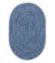 All-Weather Braided Rug, Concentric Pattern Oval | Indoor at L.L.Bean