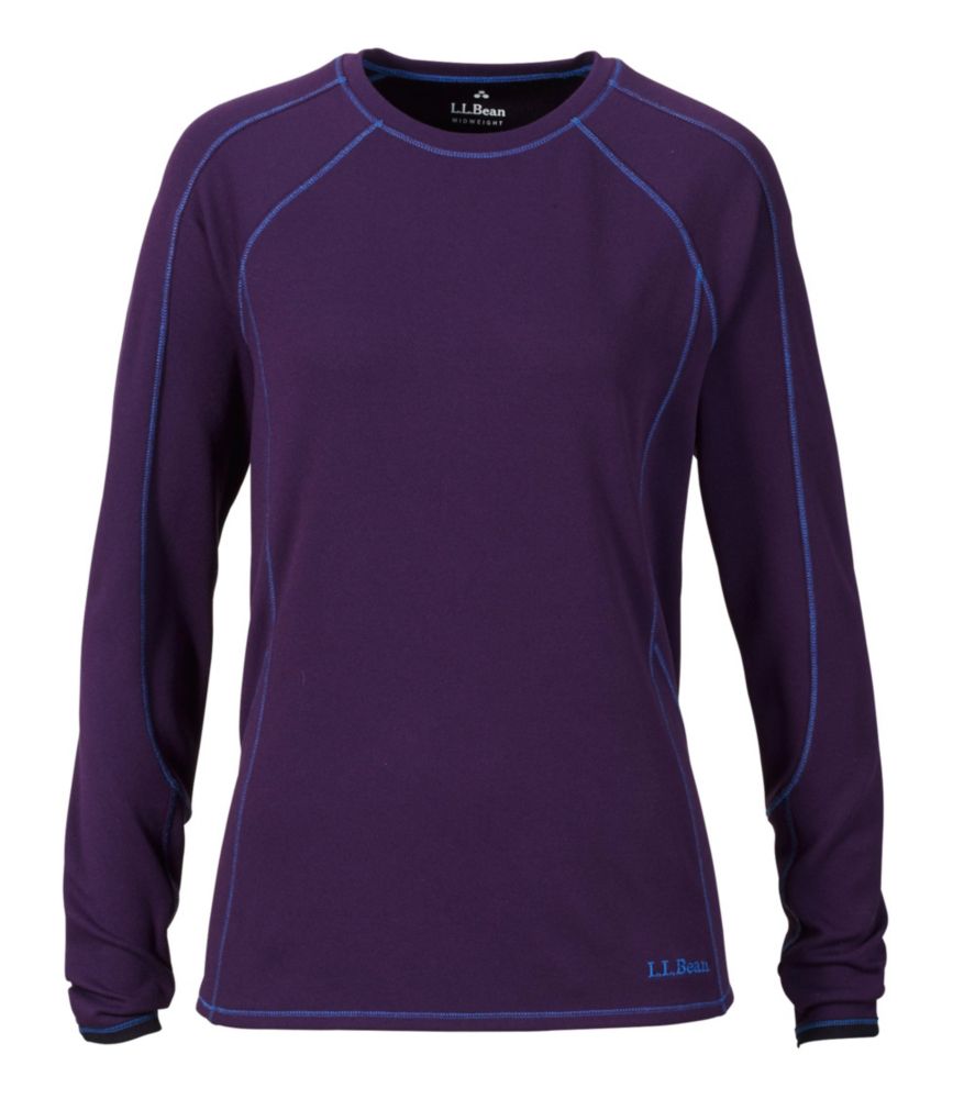 Polartec Power Dry Stretch Base Layer, Midweight Long-Sleeve Crew