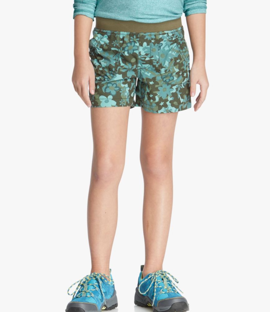 Girls' Great Adventure Shorts, Camo
