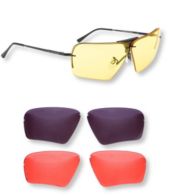 Men's Adults' Randolph USA Ranger Edge Shooting Glasses, Skull Style