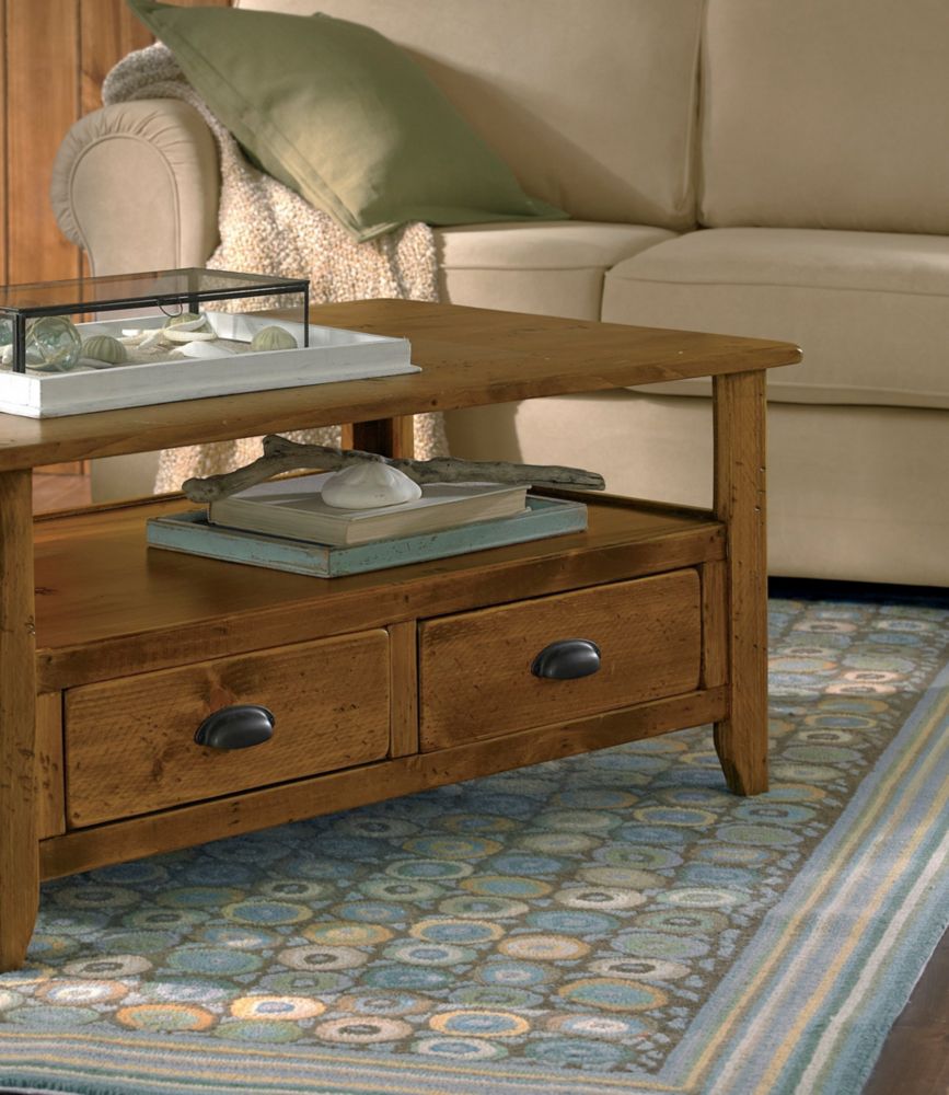 Wool Hooked Rug, Coins | Indoor at L.L.Bean