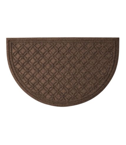 Waterhog Doormat, Recycled Crescent Locked Circles