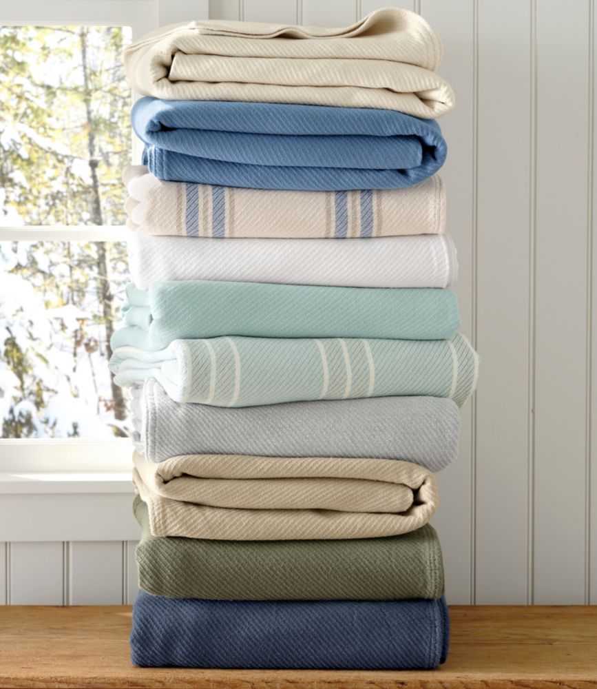 Maine Twill Blanket | Blankets & Throws at L.L.Bean