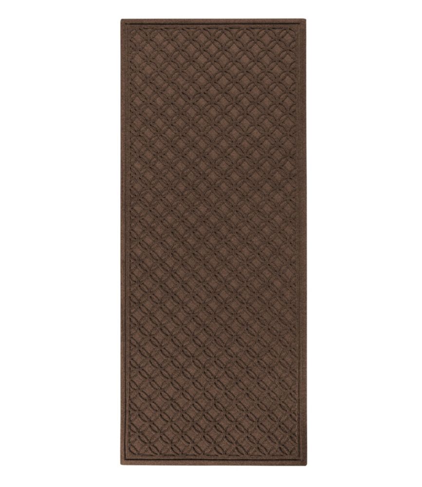 Heavyweight Recycled Waterhog Mat Runner, Locked Circles | Waterhog ...