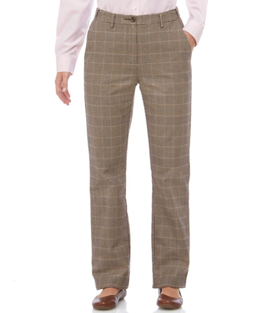 Women's Weekend Pants, Hidden Comfort Waist Plaid