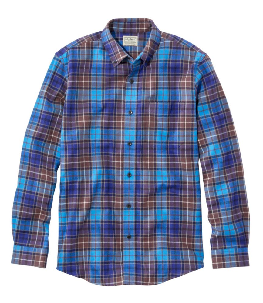Men's Scotch Plaid Flannel Shirt, Slightly Fitted | Shirts at L.L.Bean