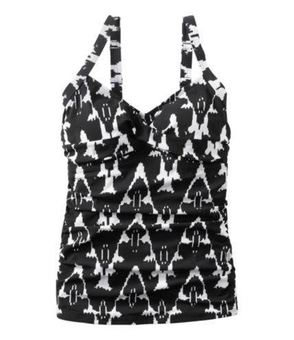 Women's Slimming Swimwear, Tankini Top Print | Tops at L.L.Bean