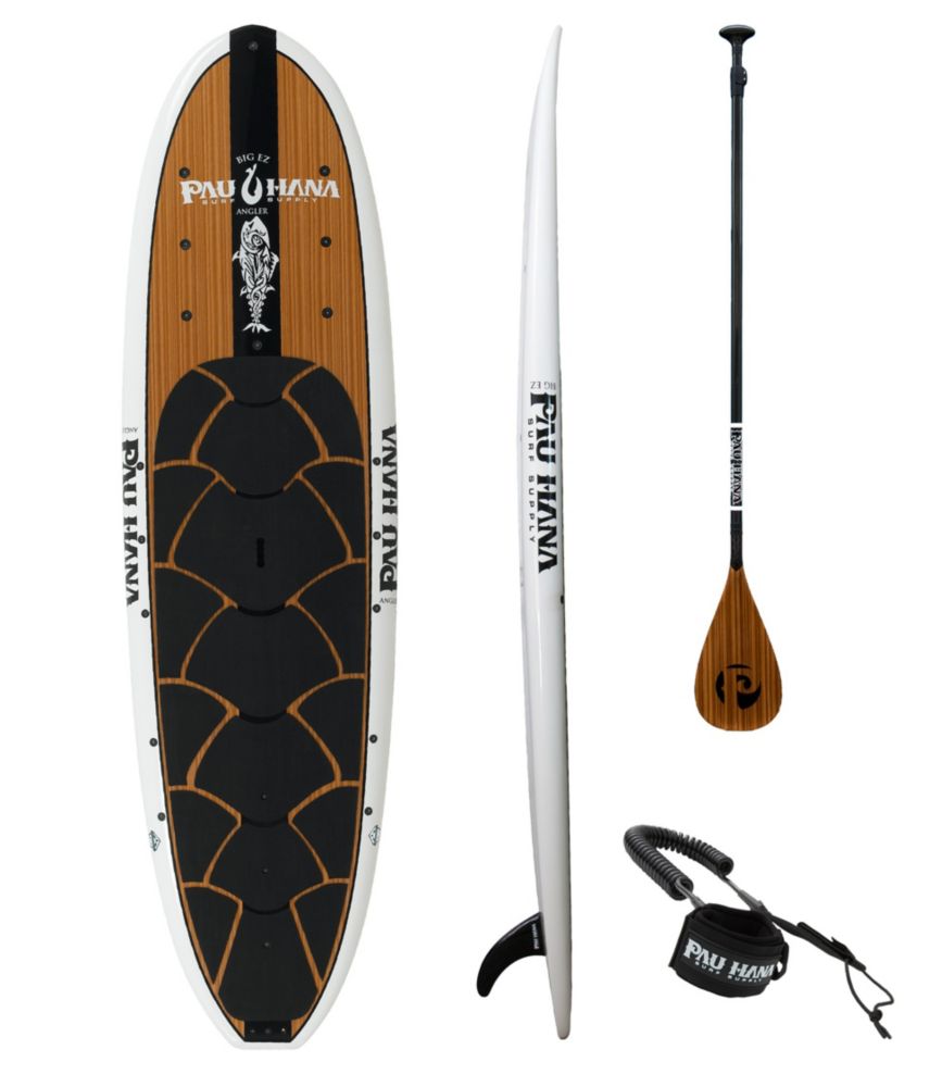 Pau Hana Big EZ Angler Ricochet Stand-Up Paddleboard Package, 11 ...