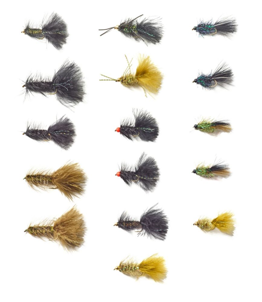 Umpqua 16-Piece Bugger Fly Selection | Freshwater Flies at L.L.Bean