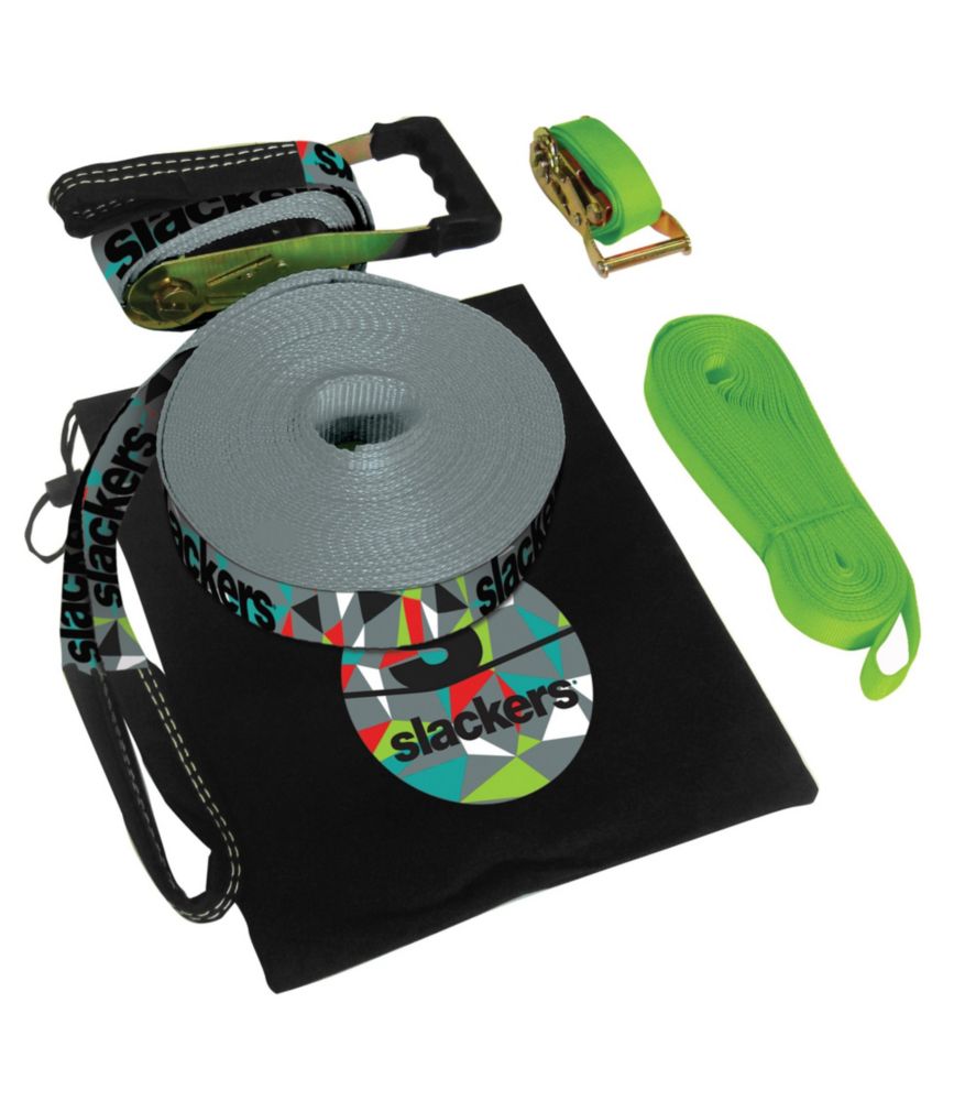 Slackers Slackline Classic Kit, Print | Games & Outdoor Toys at L.L.Bean