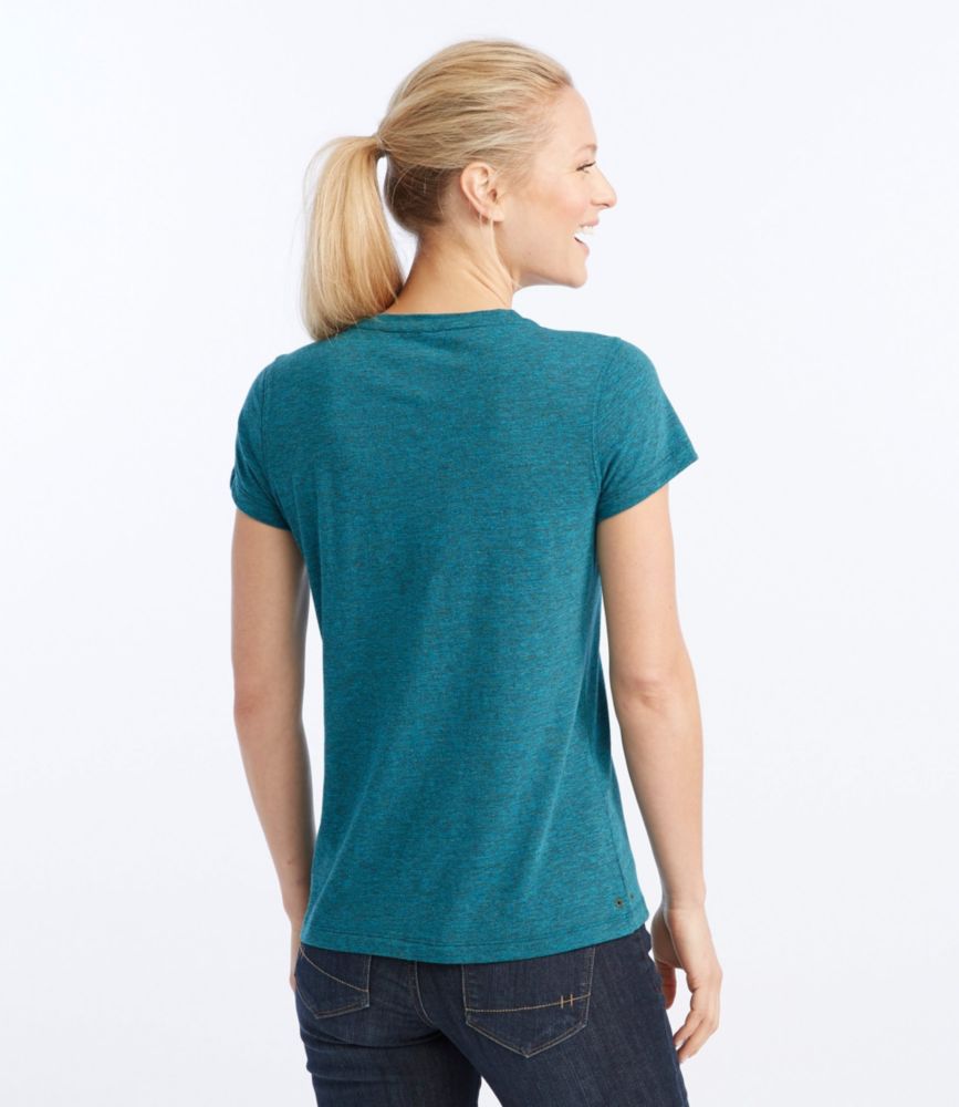 Women's Back Cove Heathered Tee, Graphic | Shirts & Tops at L.L.Bean