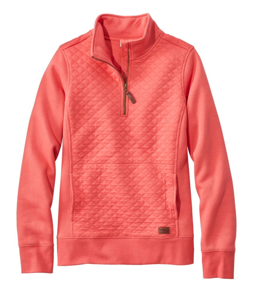 Women's Quilted Quarter-Zip Pullover | Sweatshirts | L.L.Bean Canada