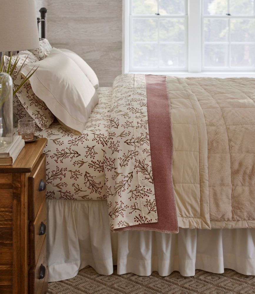 Woodland Berry Percale Sheet Collection | Sheets at L.L.Bean