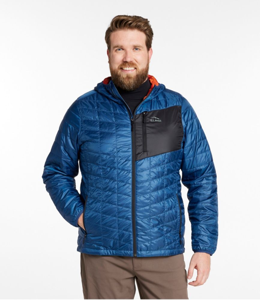 Men's PrimaLoft Packaway Hooded Jacket | Insulated Jackets at L.L.Bean