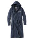 Men's Rugby Robe, Flannel-Lined, Hooded | Robes at L.L.Bean