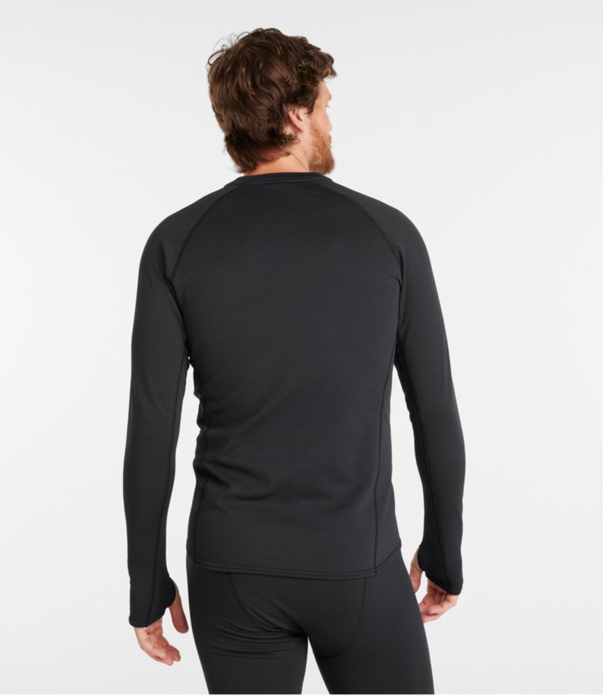 Men's L.L.Bean Heavyweight Base Layer Crew, Long Sleeve | Underwear ...