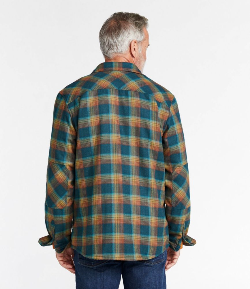 Men's Overland Performance Flannel Shirt, Fleece Lined | Shirts at L.L.Bean