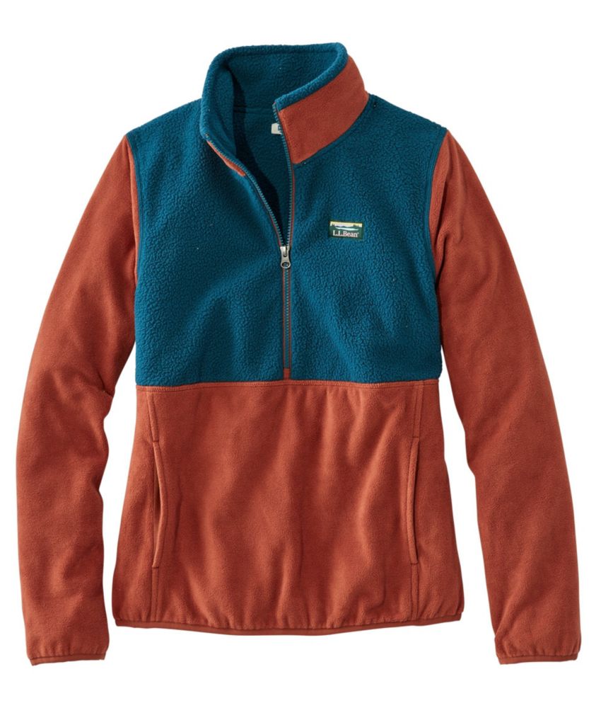 Women's Katahdin Microfleece Pullover Colorblock | Sweatshirts & Fleece ...