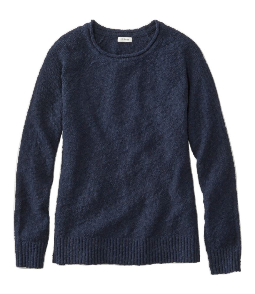 Women's Midweight Cotton Slub Rollneck Pullover | Sweaters at L.L.Bean