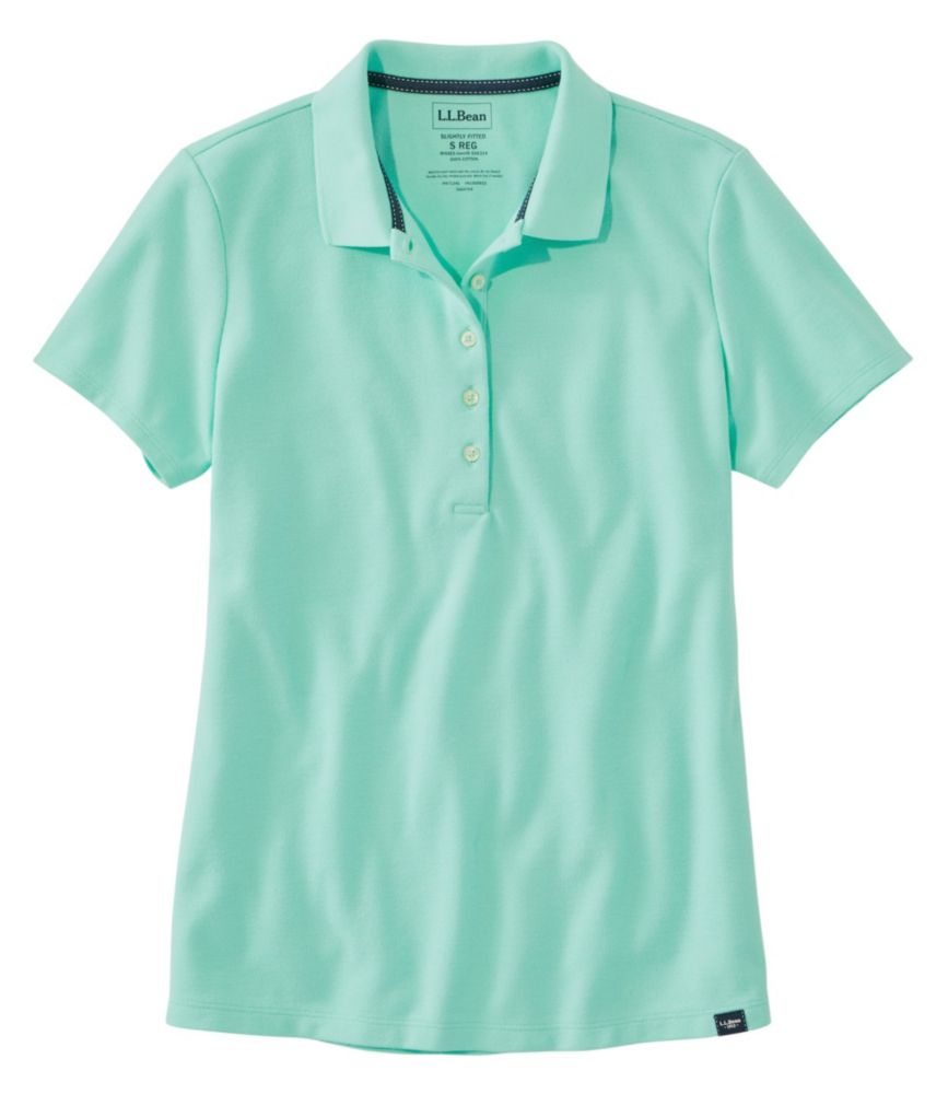 Women's Premium Double L Shaped Polo, Short-Sleeve | Tees & Knit Tops ...