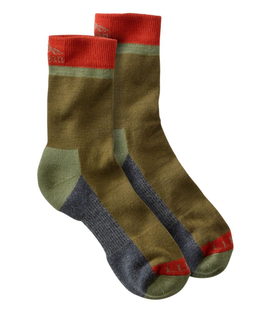 Men's PrimaLoft Performance Socks, Crew Height | Socks at L.L.Bean