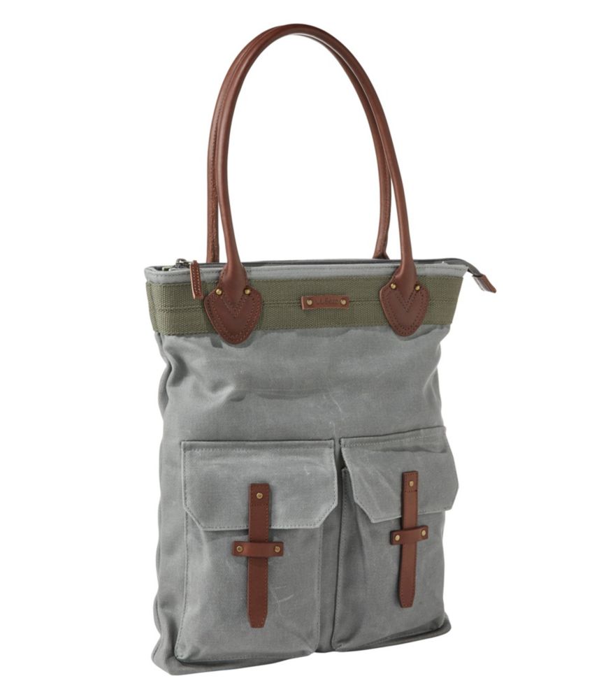 Waxed Canvas Tote | Bags & Totes at L.L.Bean