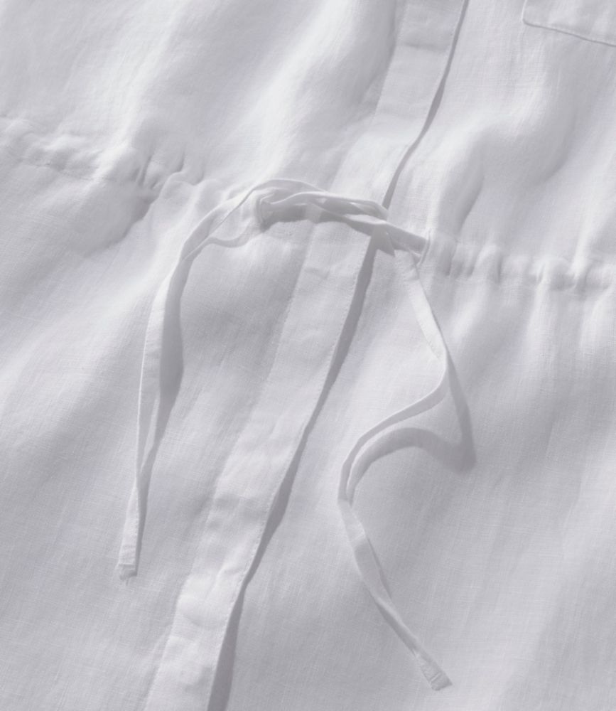 Women's Premium Washable Linen Drawstring Tunic | Shirts & Tops at L.L.Bean