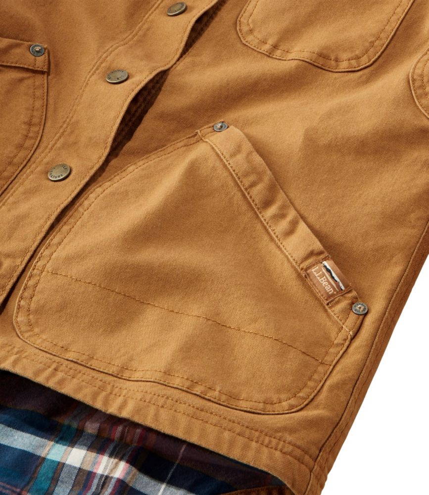 canvas jacket flannel lined Flannel lined canvas jacket - Schwienbacher ...