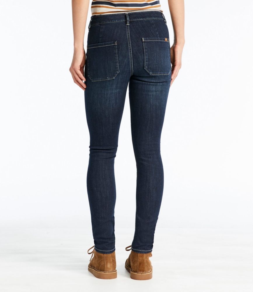 Women's Signature Premium Skinny Jeans, Button-Front Ankle | Pants ...