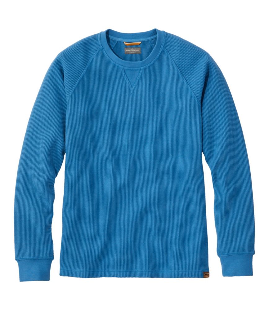 Men's Signature Waffle Crew | Sweatshirts & Fleece at L.L.Bean