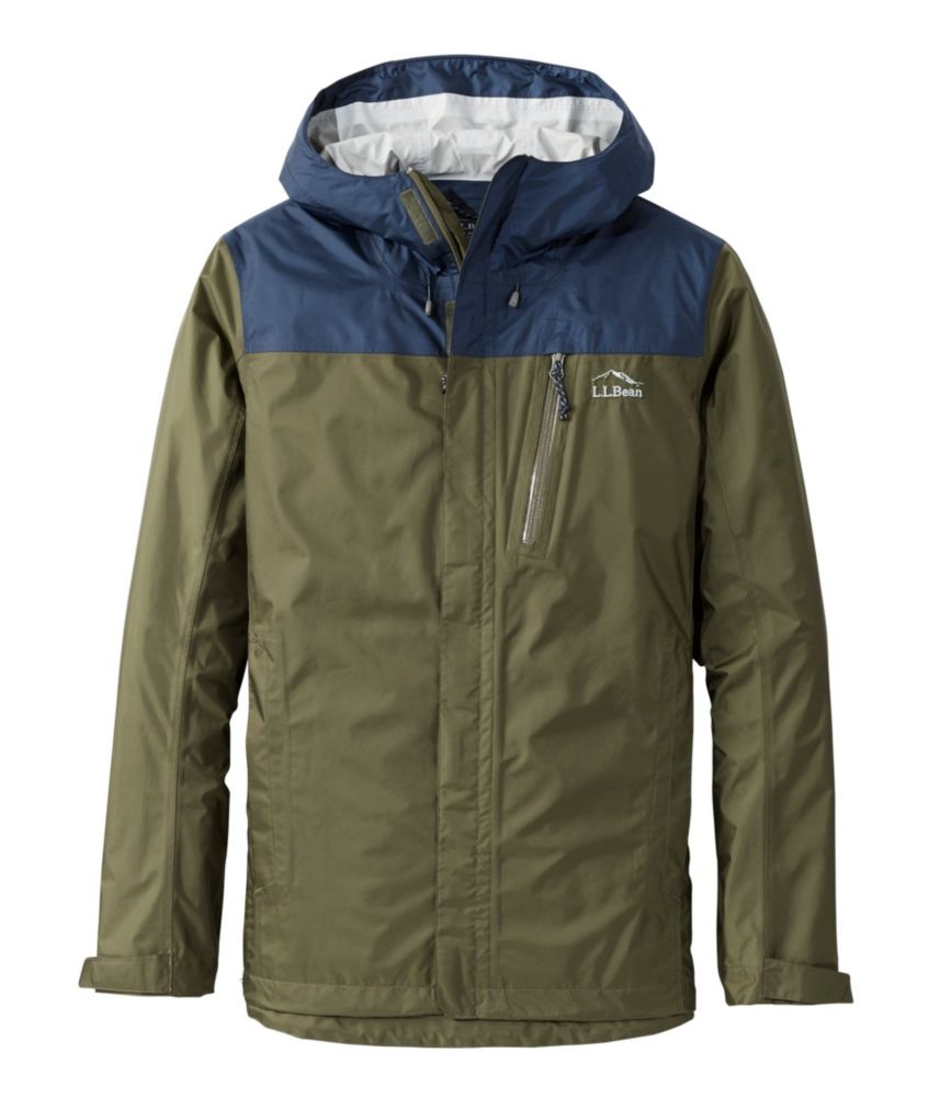 Men's Trail Model Rain Jacket, Colorblock | Men's at L.L.Bean