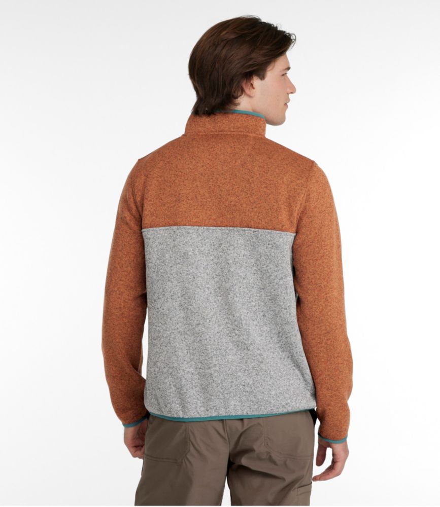 Men's L.L.Bean Sweater Fleece Pullover, Colorblock | Fleece at L.L.Bean