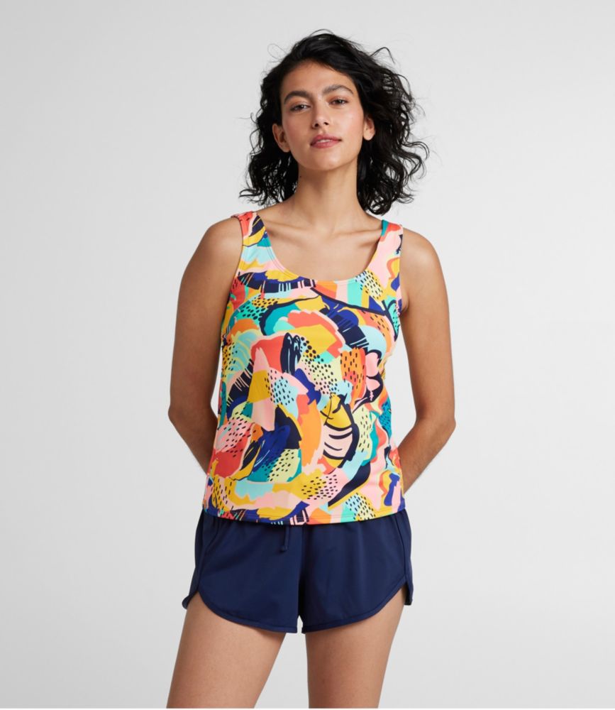 Women's BeanSport Swimwear, Scoopneck Tankini Top Print | Tops | L.L ...