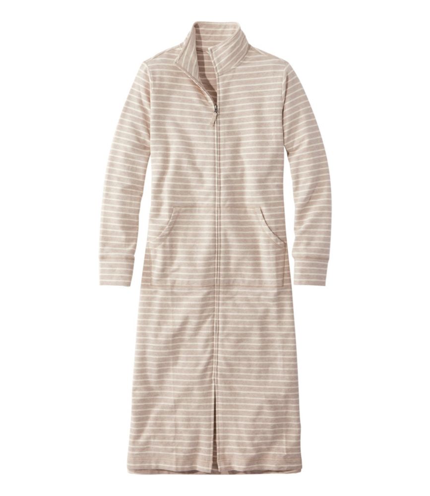 Women's Ultrasoft Sweatshirt Robe, Stripe | Robes at L.L.Bean