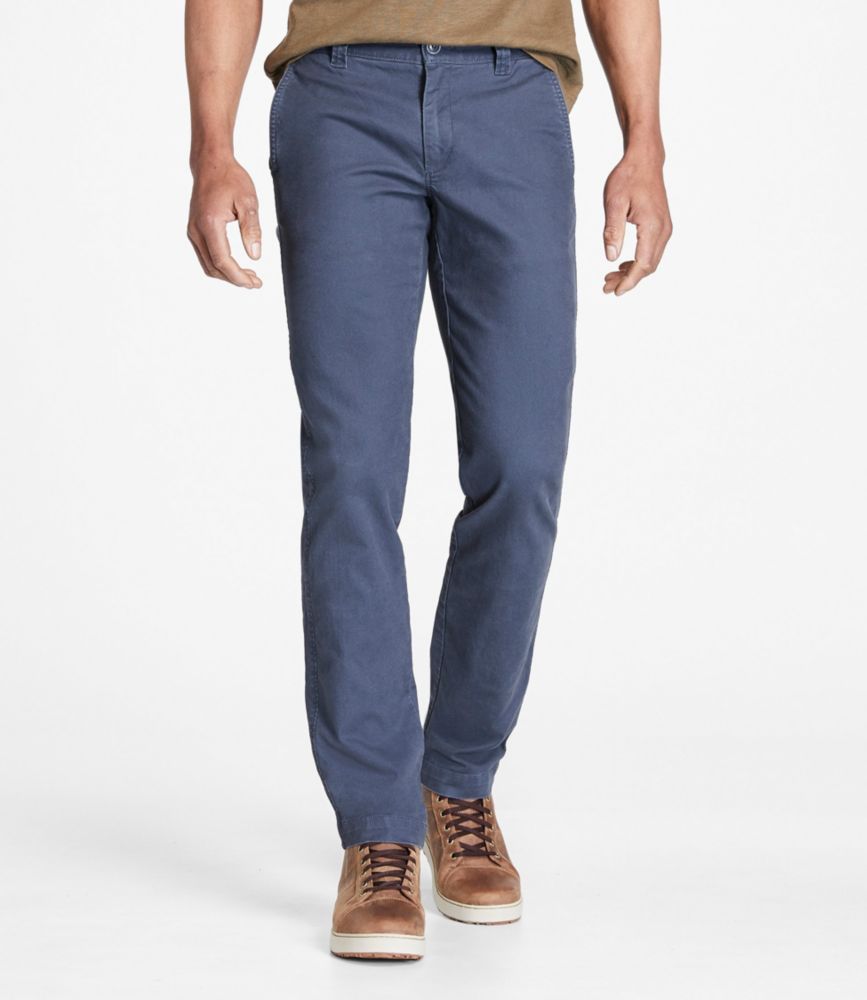 Men's Signature Stretch Washed Canvas Cloth Pants | Pants at L.L.Bean