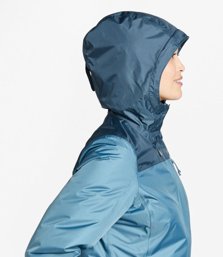 Women's Trail Model Rain Jacket, Fleece-Lined, Colorblock | Women's at ...