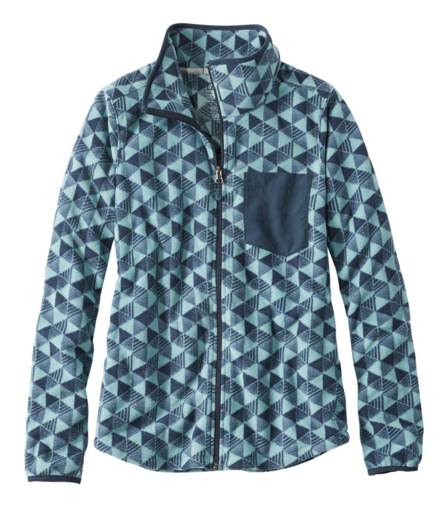 Women's Trail Fleece Full-Zip Jacket, Print | Women's at L.L.Bean