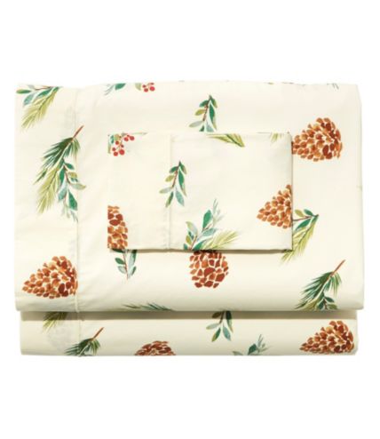 Evergreen Percale Sheet Collection | Sheets at L.L.Bean