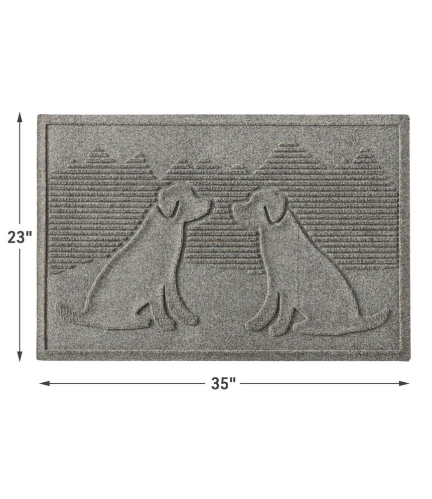 Everyspace Recycled Waterhog Doormat, Dog Friends | Waterhog Mats at L ...