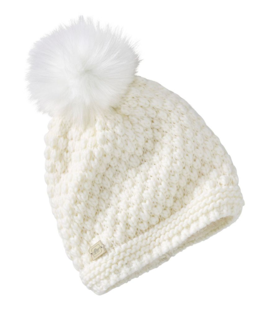 Women's Turtle Fur Snowfall Pom Hat | Winter Hats & Beanies at L.L.Bean