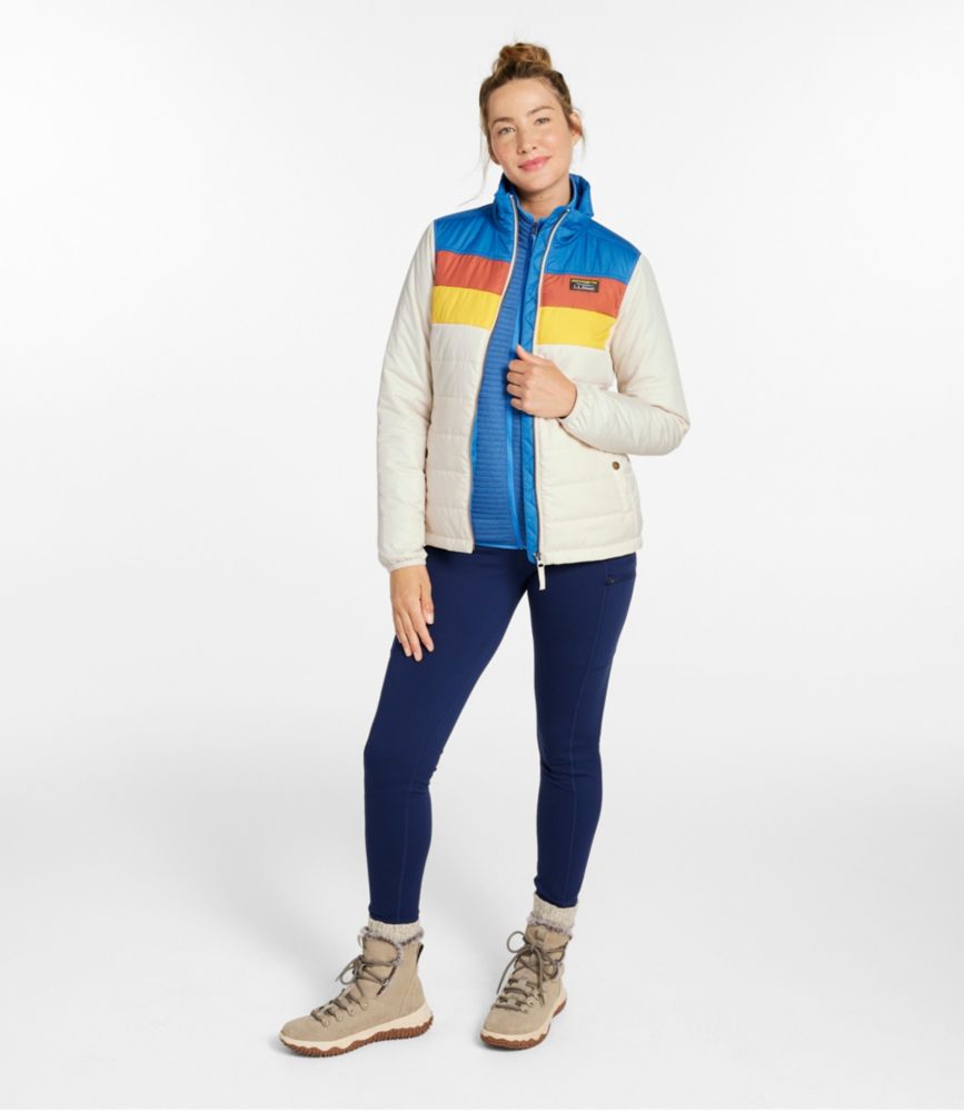Women's Mountain Classic Puffer Jacket, Colorblock | Insulated Jackets ...