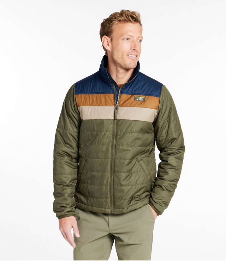 Men's Mountain Classic Puffer Jacket, Colorblock | Men's at L.L.Bean