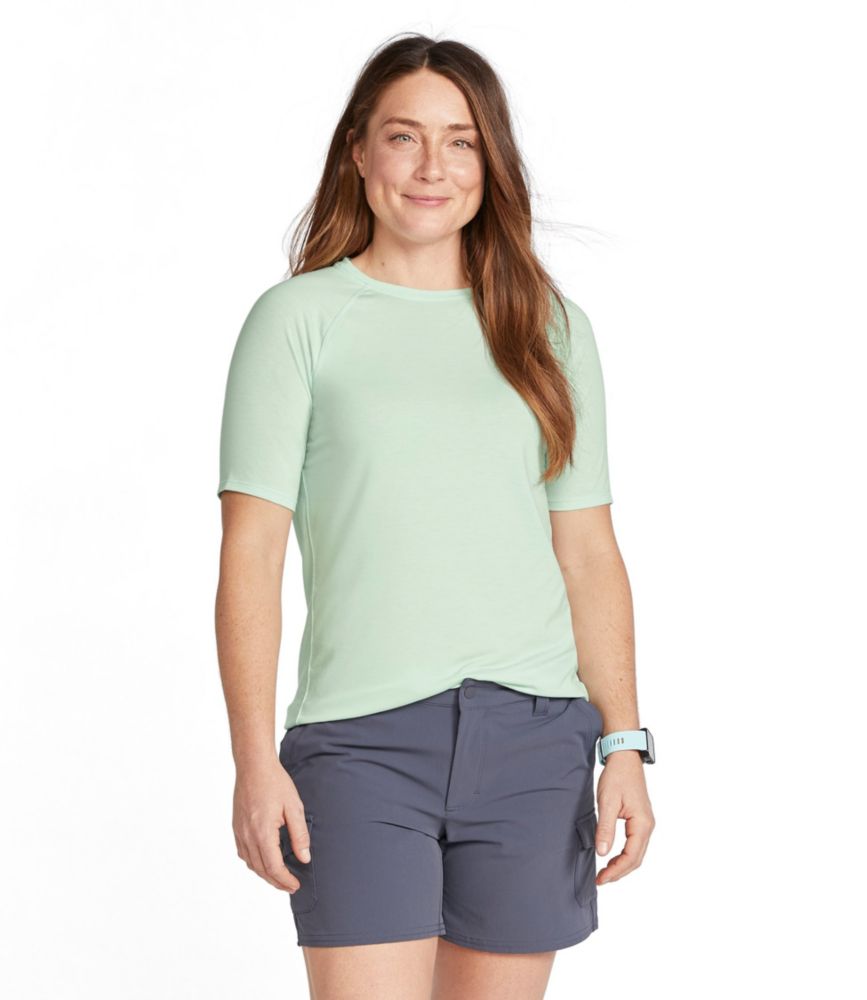 Women's Everyday SunSmart® Tee, Crewneck Short-Sleeve | Shirts & Tops ...