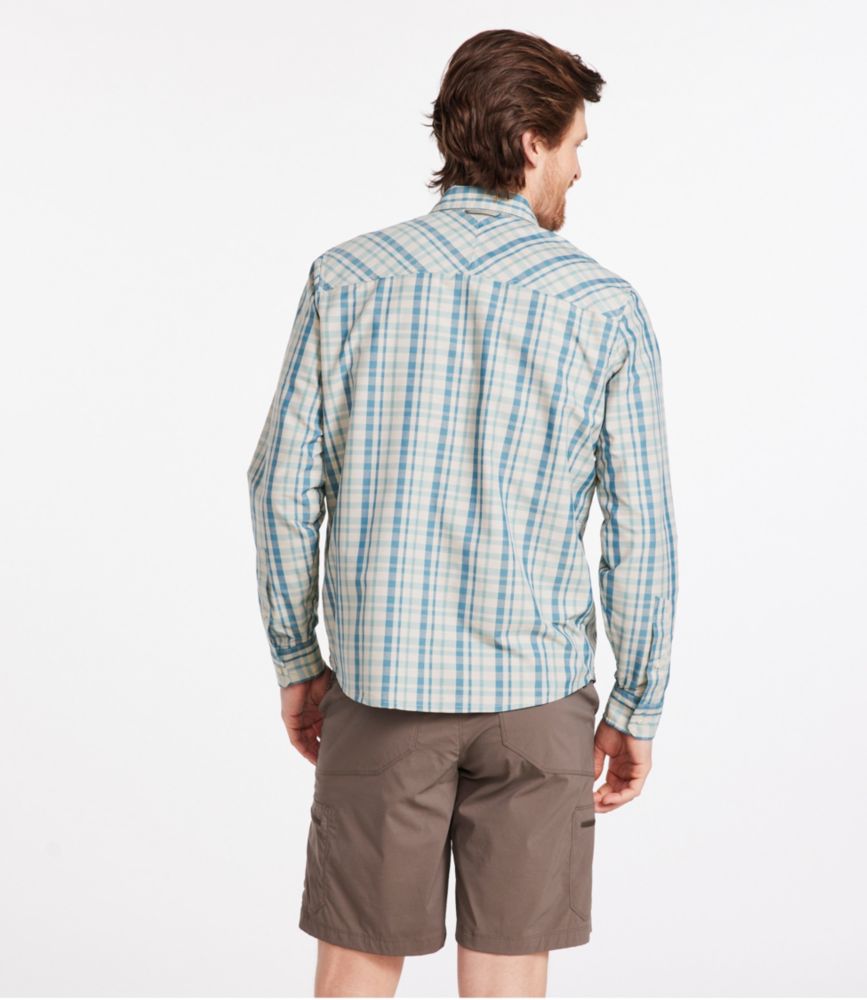 Men's SunSmart® Cool Weave Shirt Long-Sleeve | Casual Button-Down ...