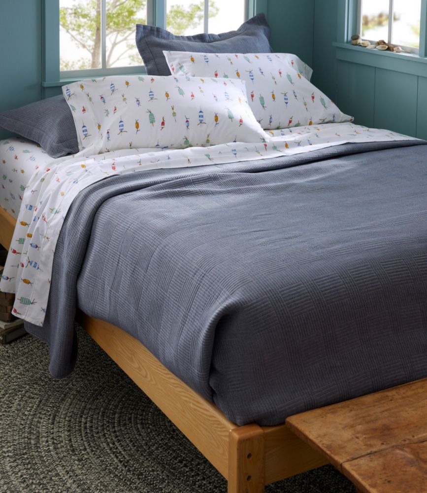 Sara Fitz™ Buoy Percale Sheet Collection | Sheets at L.L.Bean